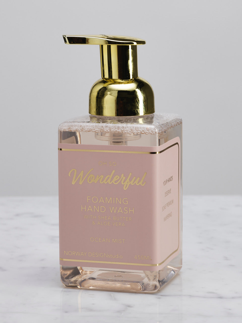 Skummende håndsåpe - Rosa - Ocean Mist – Norway DesignStudio